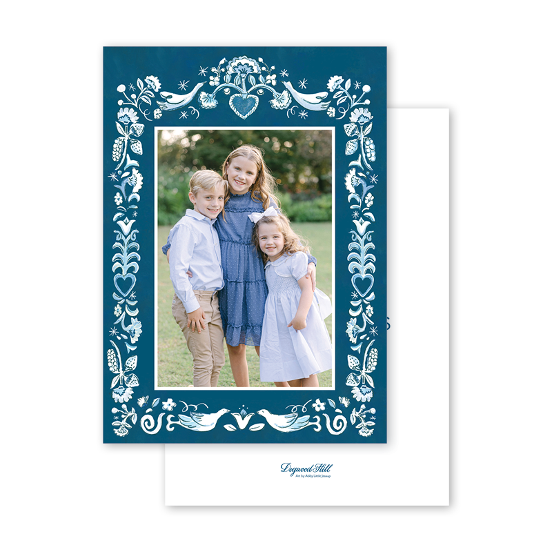 Folklore Blue Border– Dogwood Hill