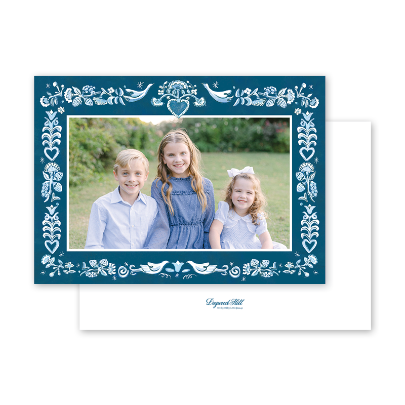Folklore Blue Border Landscape– Dogwood Hill