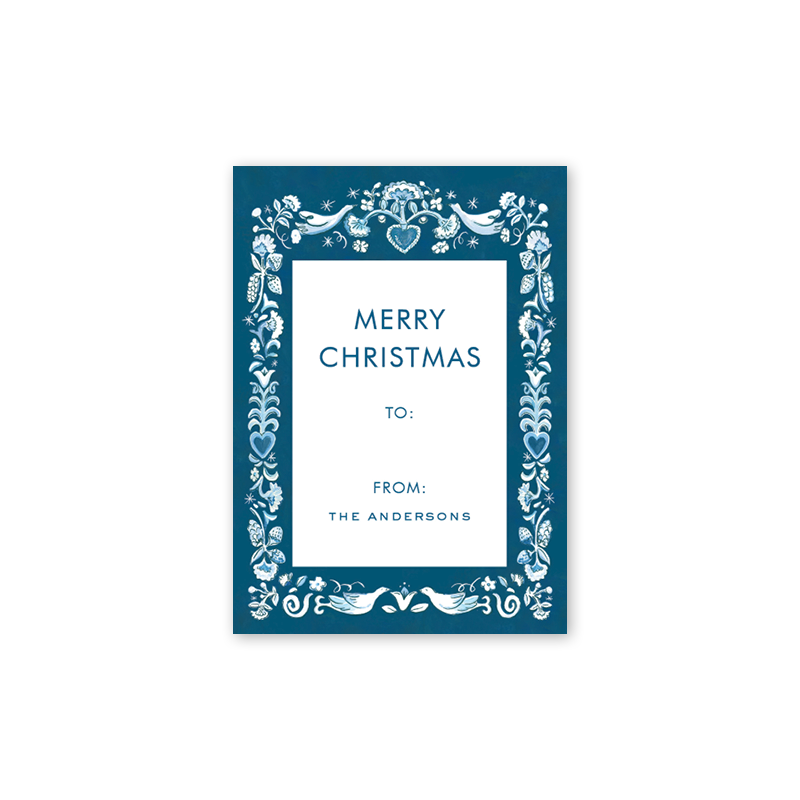 Folklore Blue Stickers– Dogwood Hill