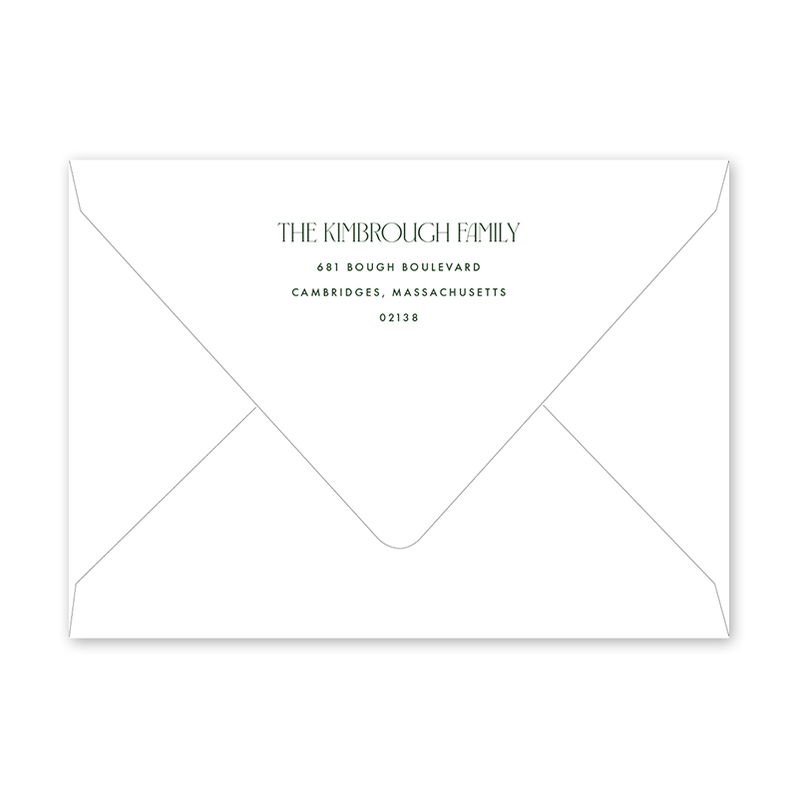 Grand Mod Green Border Landscape– Dogwood Hill