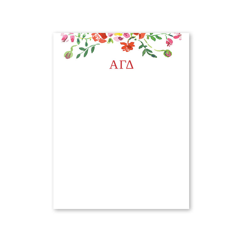 Alpha Gamma Delta San Miguelito Vine Notepad– Dogwood Hill
