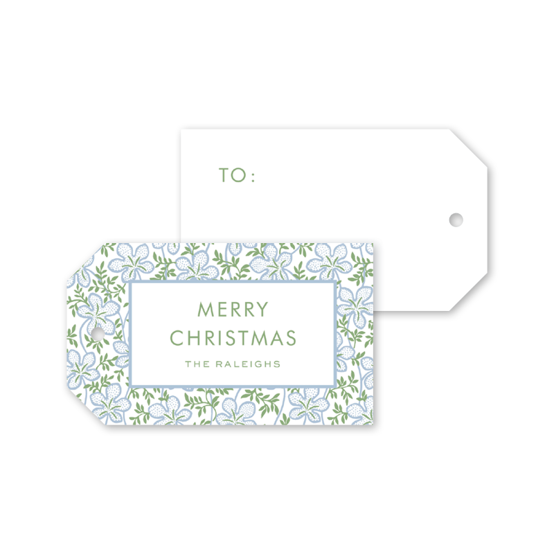 Ghost Blossom Border Gift Tags– Dogwood Hill