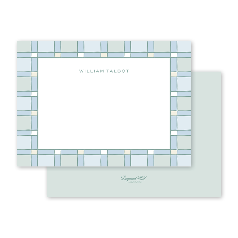 Hardwick Hall Talbot Blue Notecard– Dogwood Hill