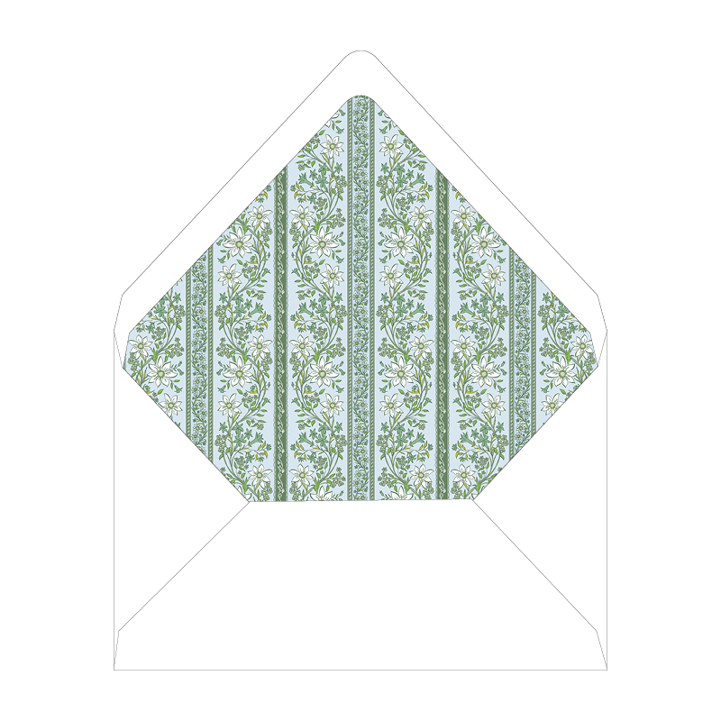 Chalet Chintz Scallop Dinner/Party Liner– Dogwood Hill