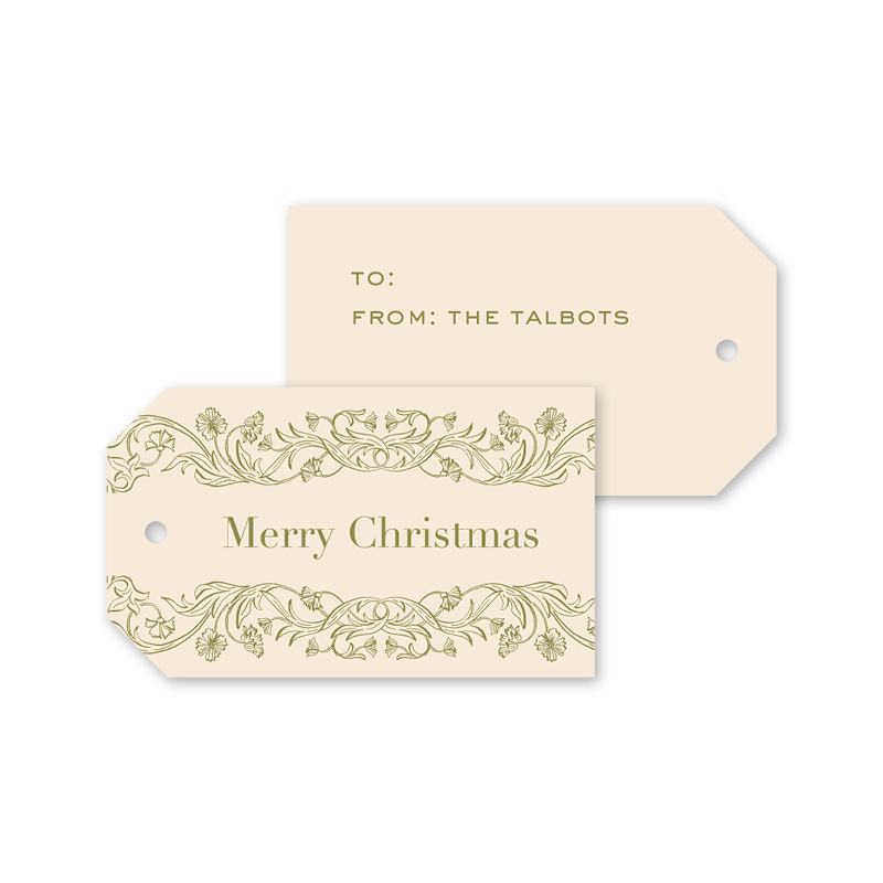 Hardwick Hall Heirloom Border Gift Tags– Dogwood Hill