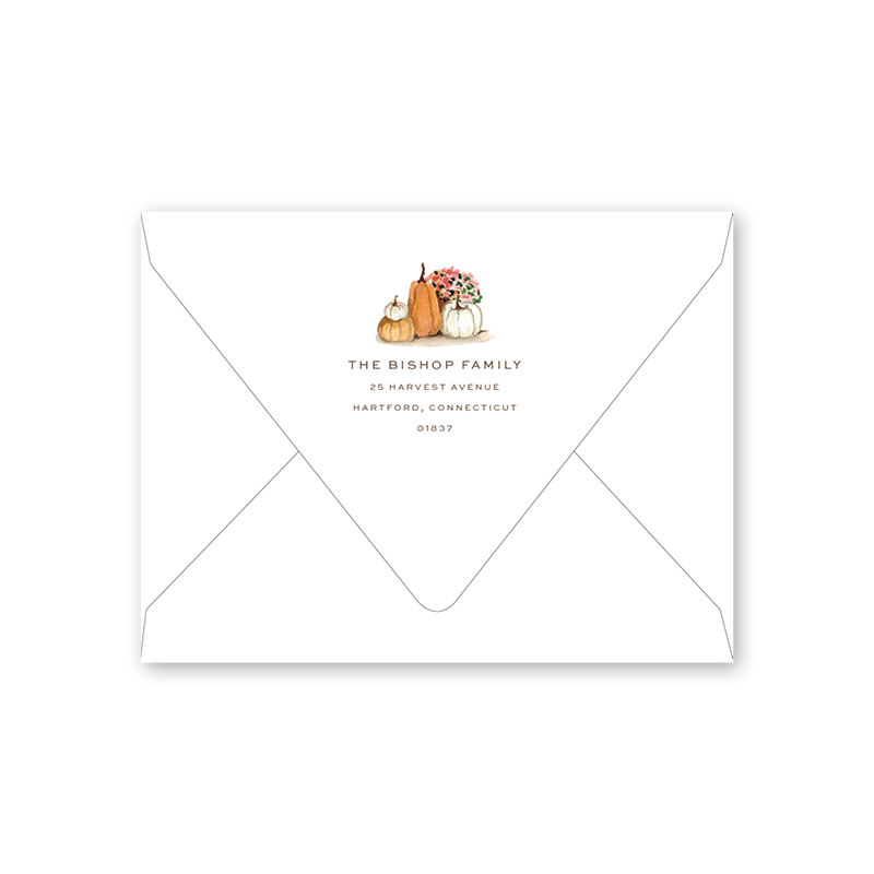 October Thanks Folded Envelopes– Dogwood Hill