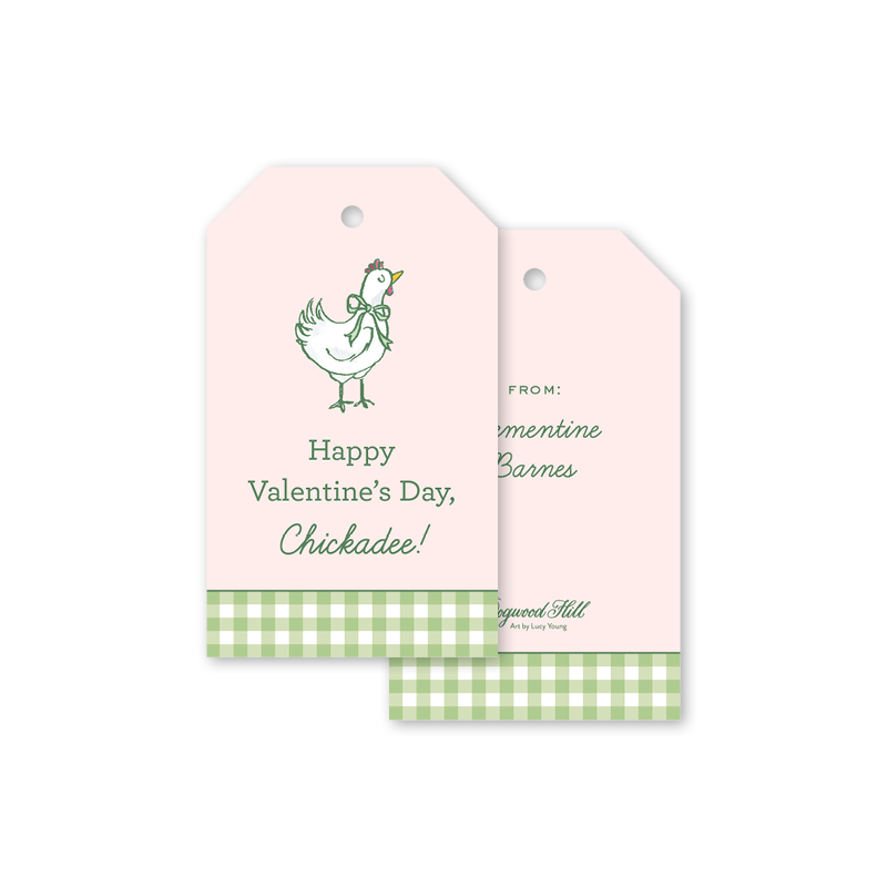 Valentine Fair Chicken Gift Tags– Dogwood Hill