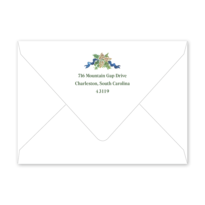 Blue Ribbon Pines Swag Envelopes– Dogwood Hill