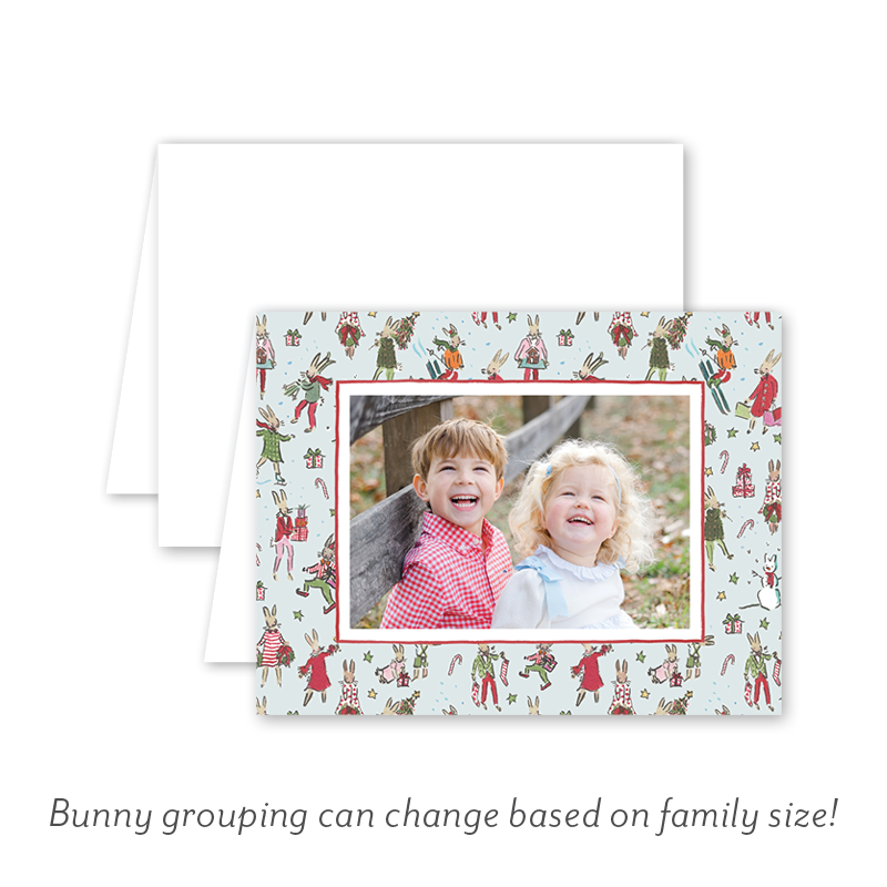 Busy Bunnies Folded Landscape– Dogwood Hill