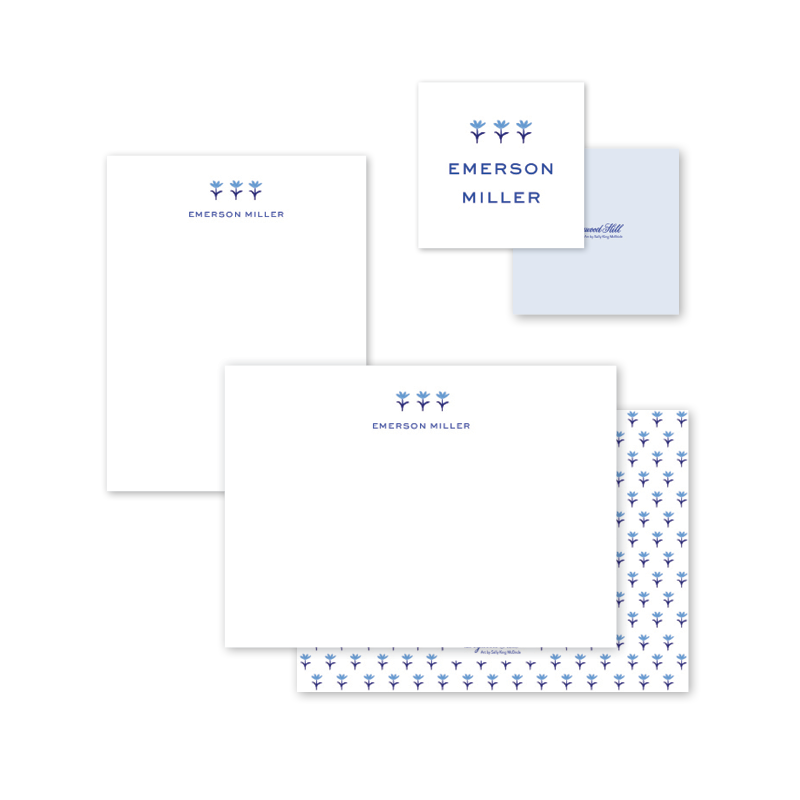 Cerulean Spring Flowers Gift Set– Dogwood Hill