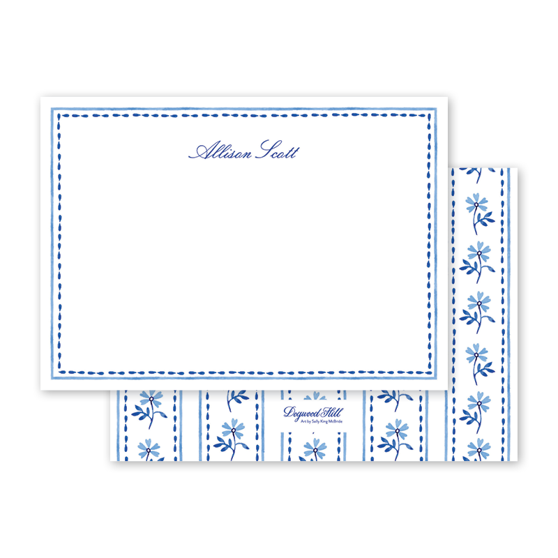 Cerulean Spring Notecard– Dogwood Hill