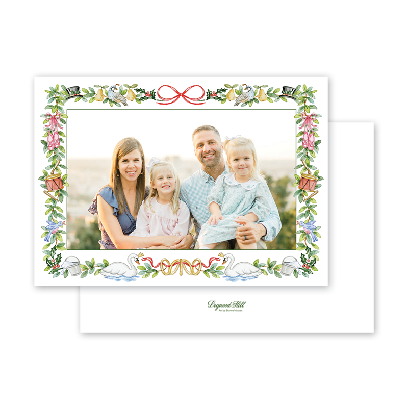 Christmas Countdown Border Landscape– Dogwood Hill