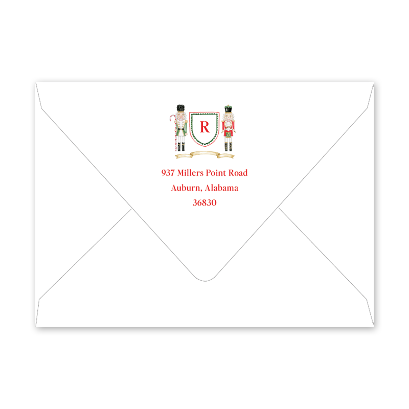 Classic Christmas Crest Envelopes– Dogwood Hill