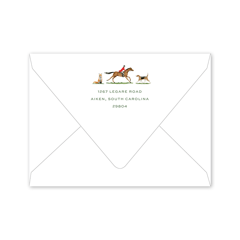 Fox Hunt Invitation Envelopes– Dogwood Hill