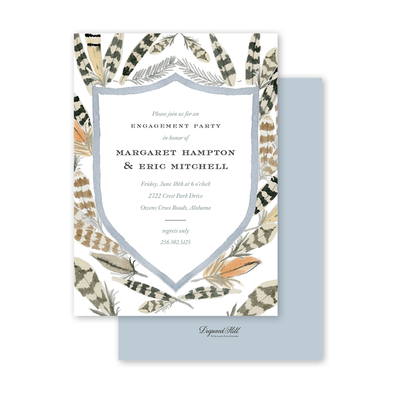 Feather Crest Plume Dinner/Party– Dogwood Hill