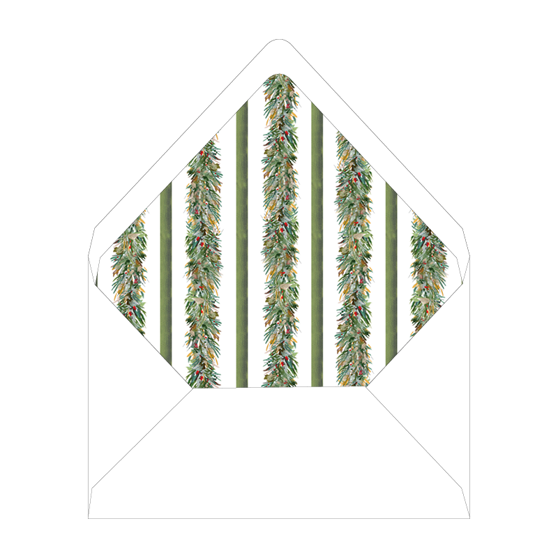 Foxhollow Garland Landscape Folded Liner– Dogwood Hill