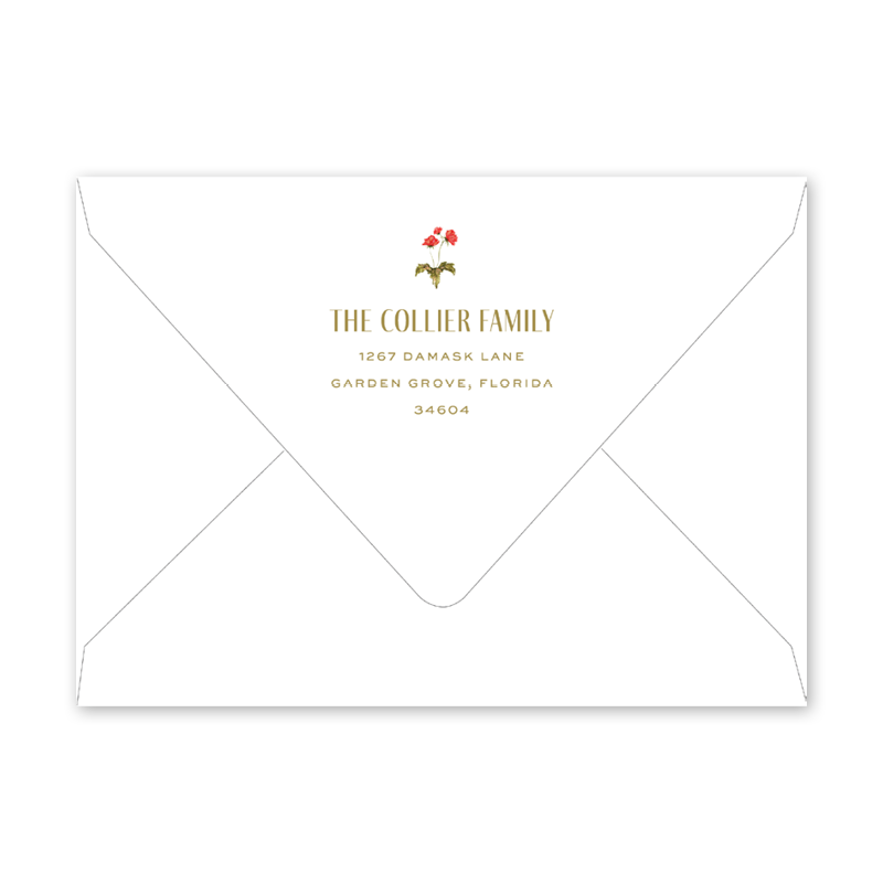 Lamia Damask Border Landscape Envelopes– Dogwood Hill