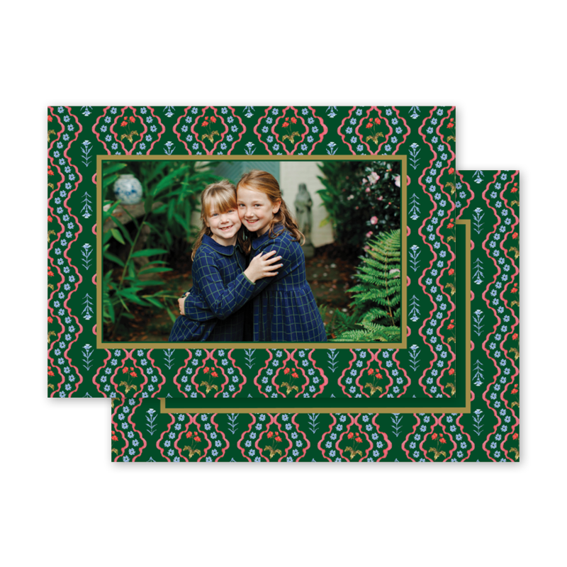 Lamia Damask Green Border Landscape– Dogwood Hill