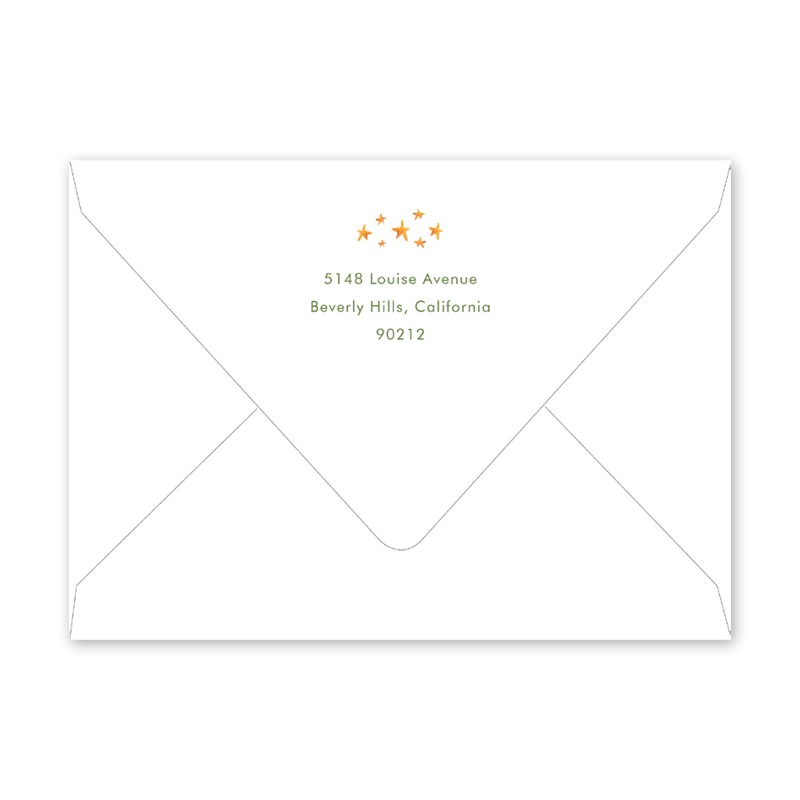 Festive Flashback Stars Envelopes– Dogwood Hill