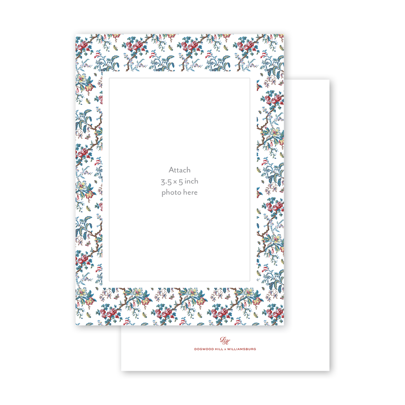 Butterfly Chintz Border Photo Mount– Dogwood Hill