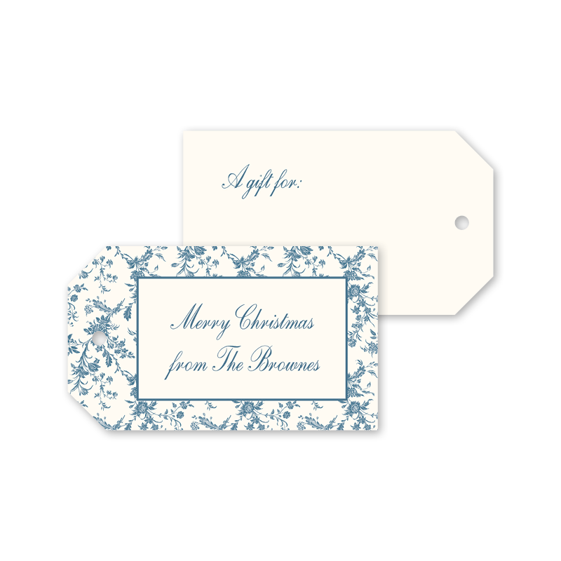 Finley Floral Christmas Gift Tags– Dogwood Hill