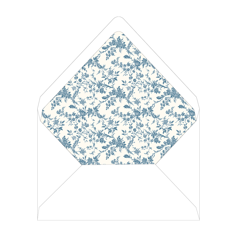 Finley Floral Vine Folded Landscape Liner– Dogwood Hill