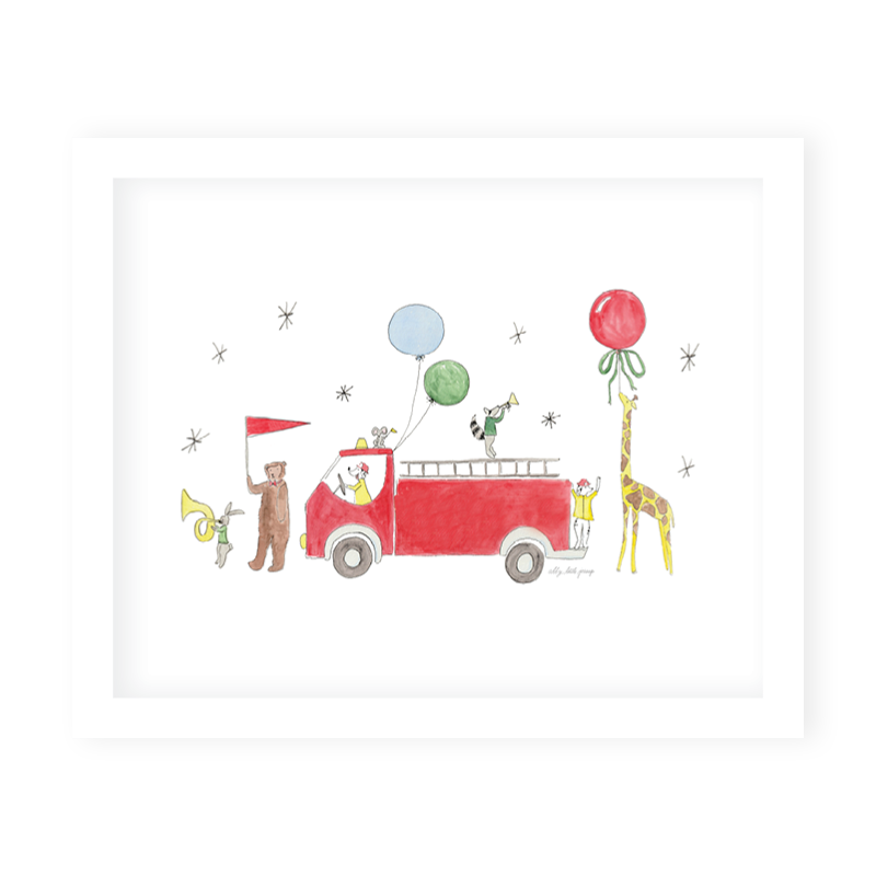 Animal Parade Art Print– Dogwood Hill