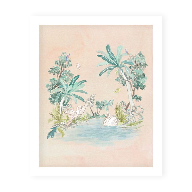 Painted Paradise Art Print– Dogwood Hill