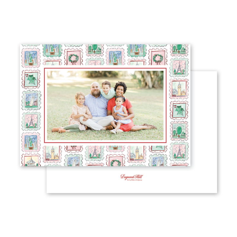 Happy Travel-days Border Landscape– Dogwood Hill