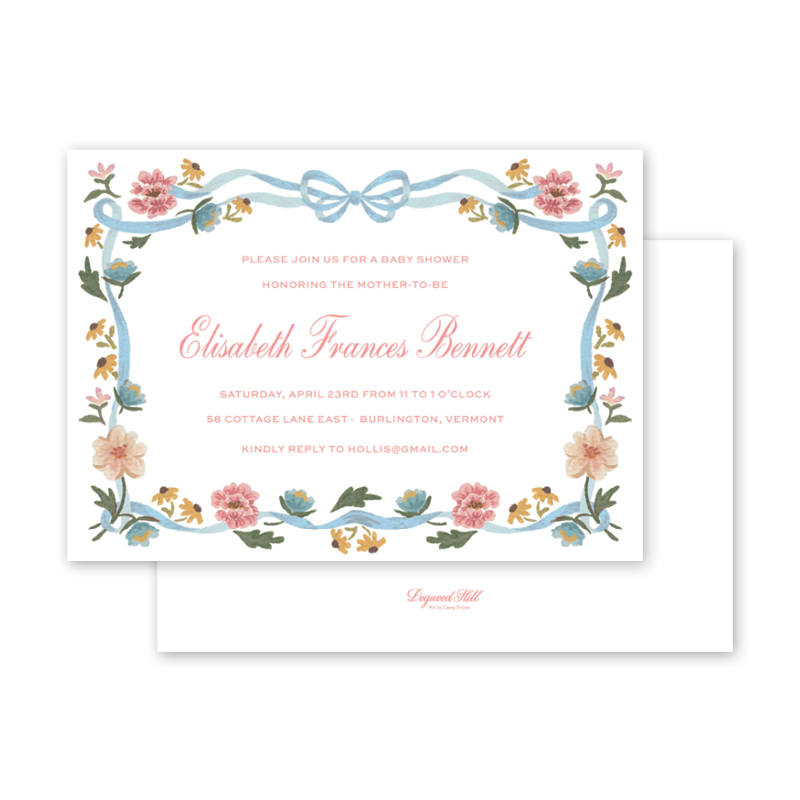 Cottagecore Florals Baby Shower– Dogwood Hill