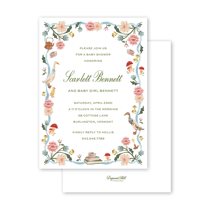 Cottagecore Baby Shower– Dogwood Hill