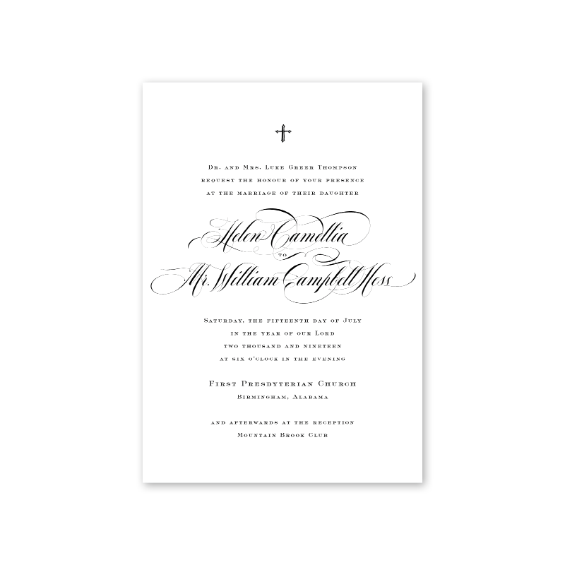 Catholic Wedding Cross