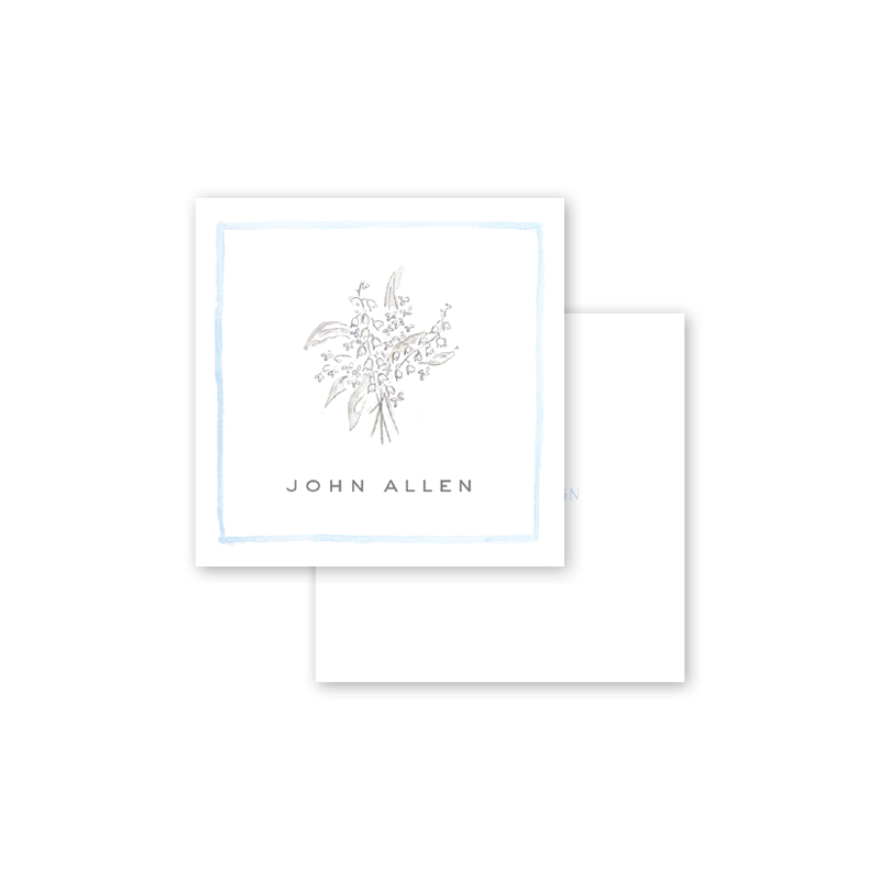 Lily of the Valley Mist Calling Card– Dogwood Hill