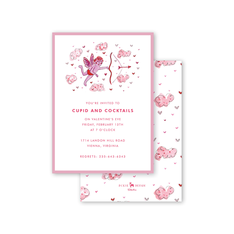 Cupid Valentine Invitation– Dogwood Hill
