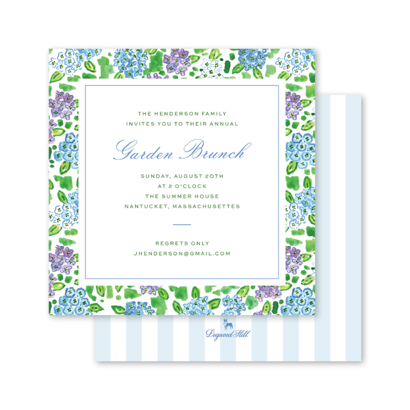 Nantucket Hydrangea Brunch– Dogwood Hill