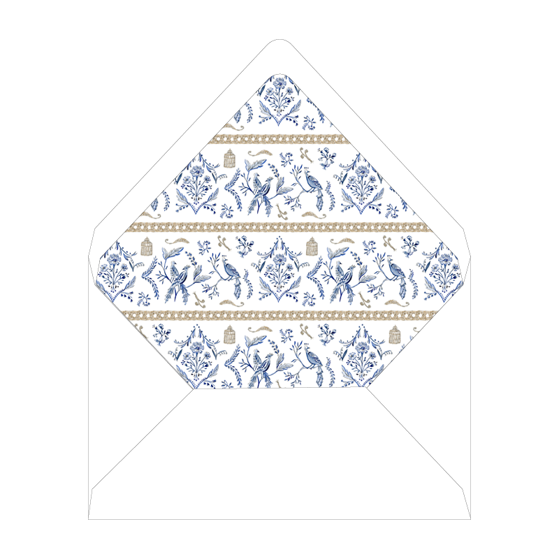 Chinoiserie Wicker Dinner/Party Liner– Dogwood Hill