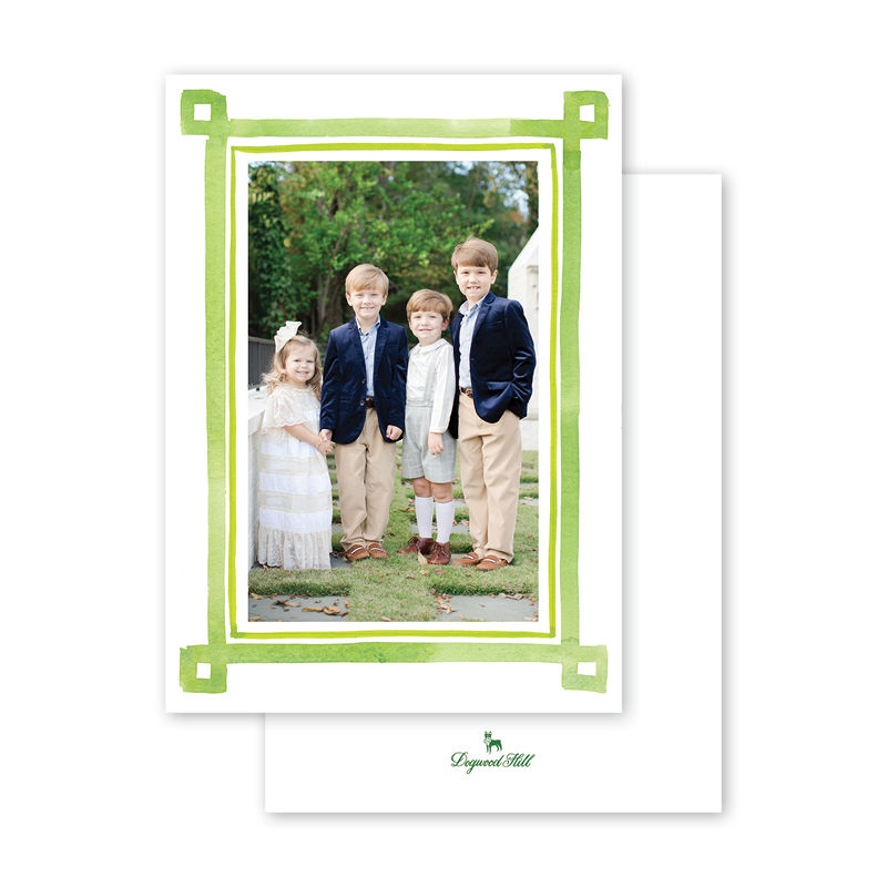 Greek Key Green Easter– Dogwood Hill
