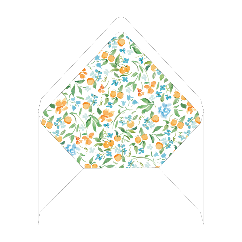 Jardin de Clémentines Cocktail Party Liner– Dogwood Hill