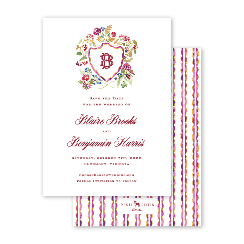 Personalized Save-The-Date Cards With Handcrafted Designs– Dogwood Hill