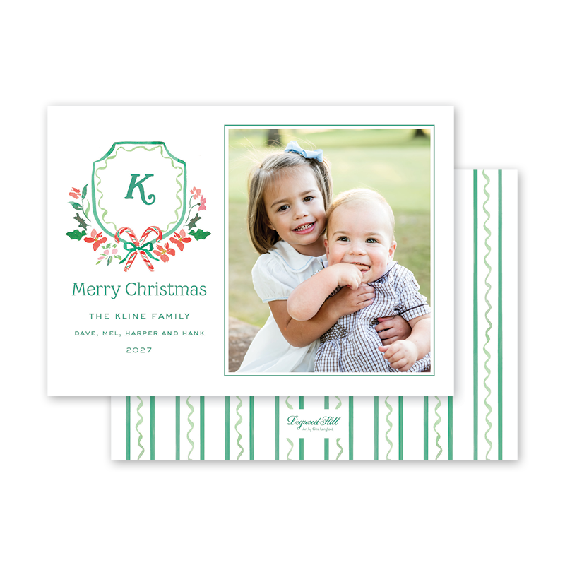 Christmas Candy Canes Crest Landscape– Dogwood Hill