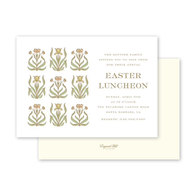 Easter Epiphany Amaryllis Invitation– Dogwood Hill