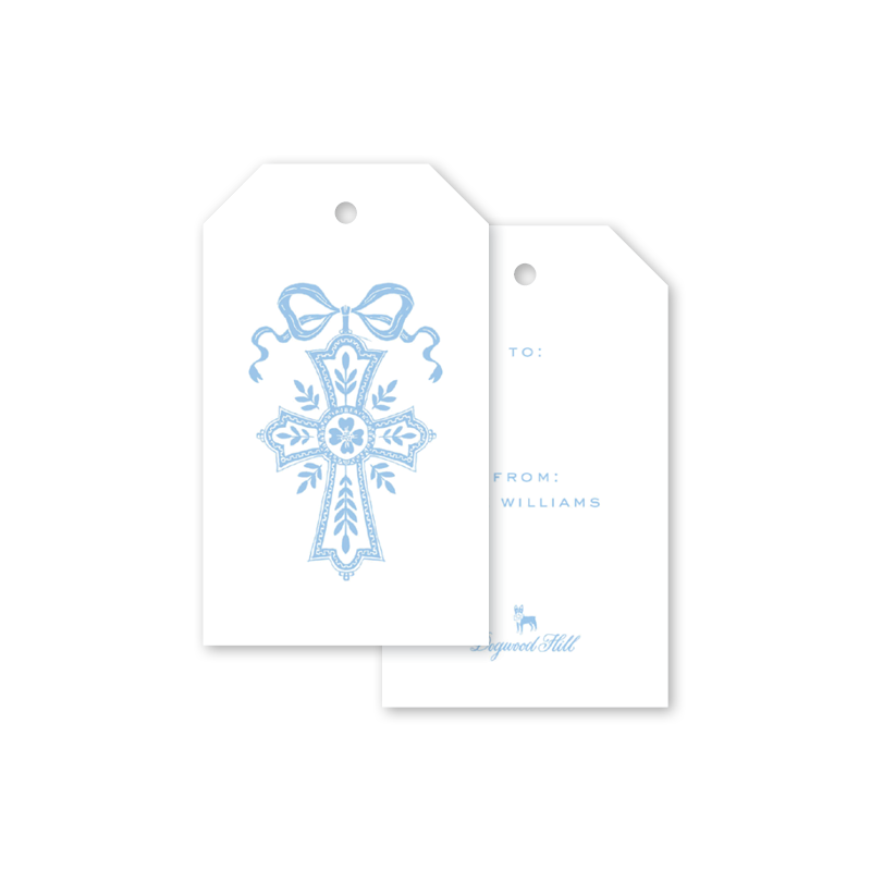 Neoclassic Cross Gift Tags– Dogwood Hill