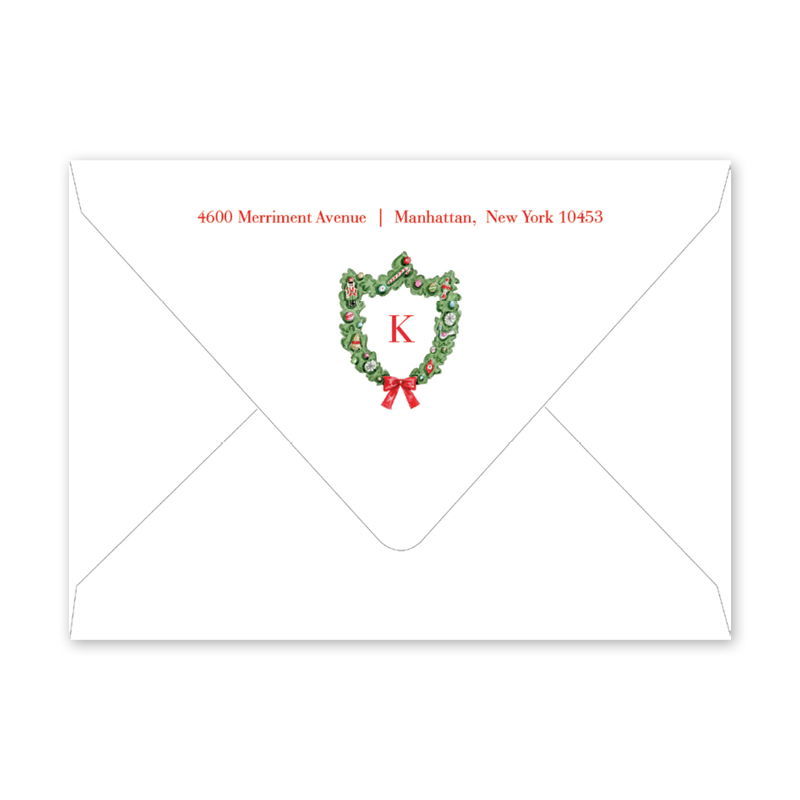 Homeworthy Garland Crest Envelopes– Dogwood Hill