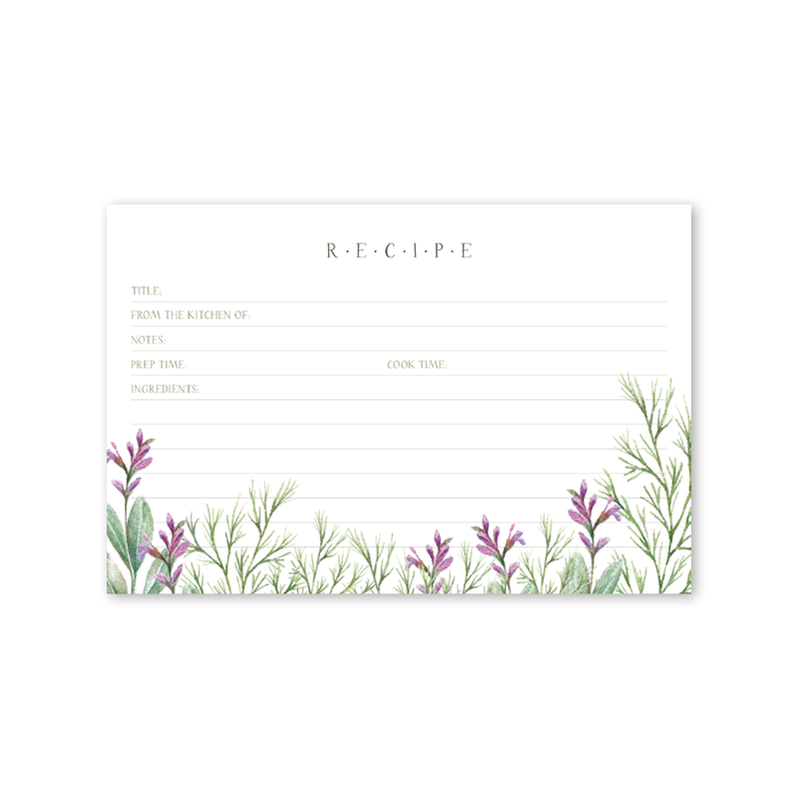 Recipe Cards– Dogwood Hill
