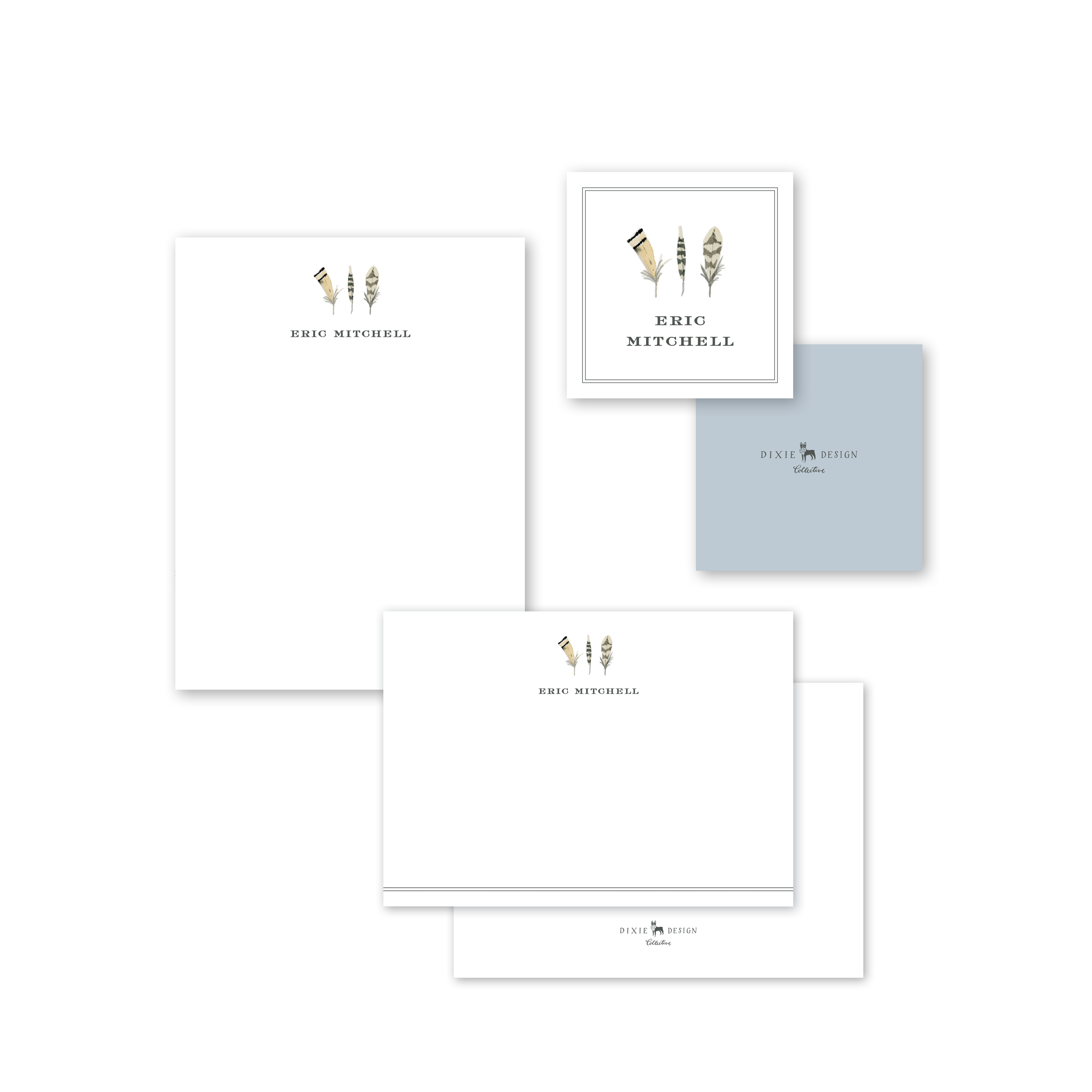 Feather Crest Gift Set– Dogwood Hill