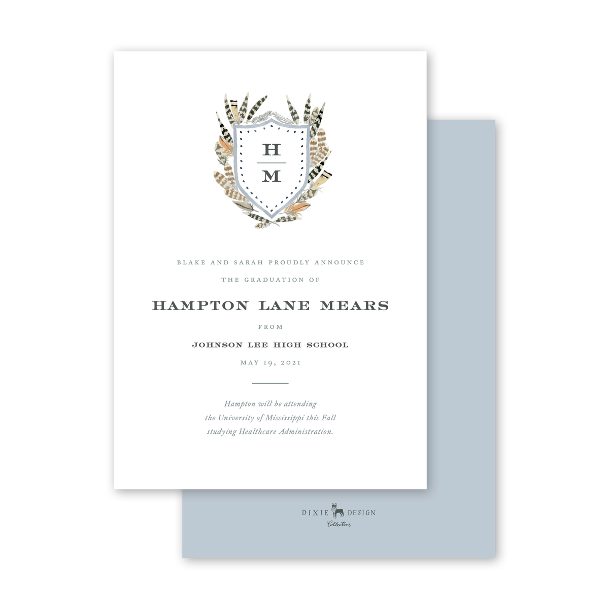 Feather Crest Graduation– Dogwood Hill