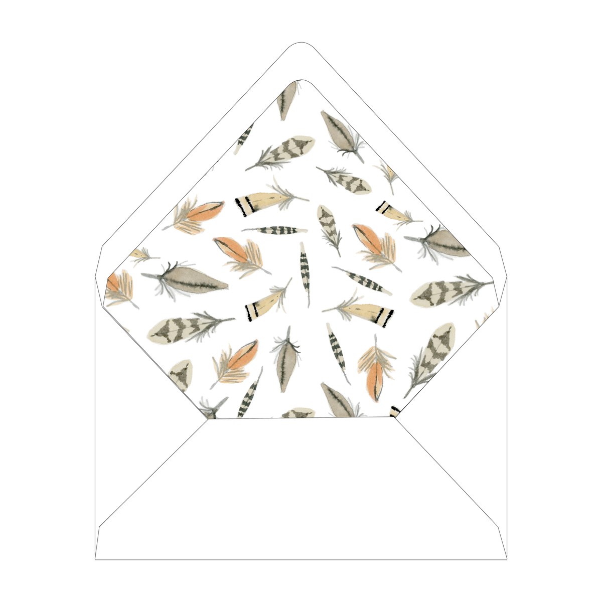 Feather Crest Graduation Liner– Dogwood Hill