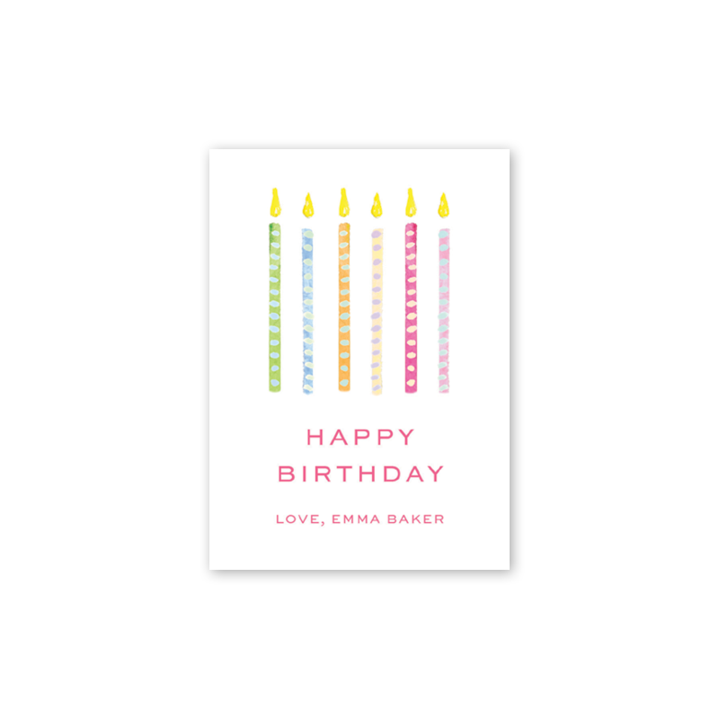 Funfetti Candle Stickers– Dogwood Hill