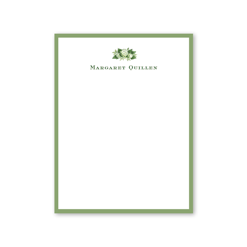Limelights Green Notepad– Dogwood Hill