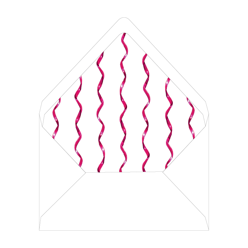 Ribbons Border Photo Graduation Liner– Dogwood Hill